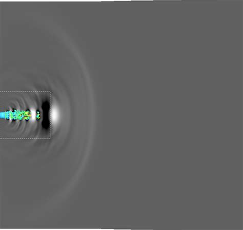 Instantaneous Pressure And Vorticity Fields For The Perfectly Expanded
