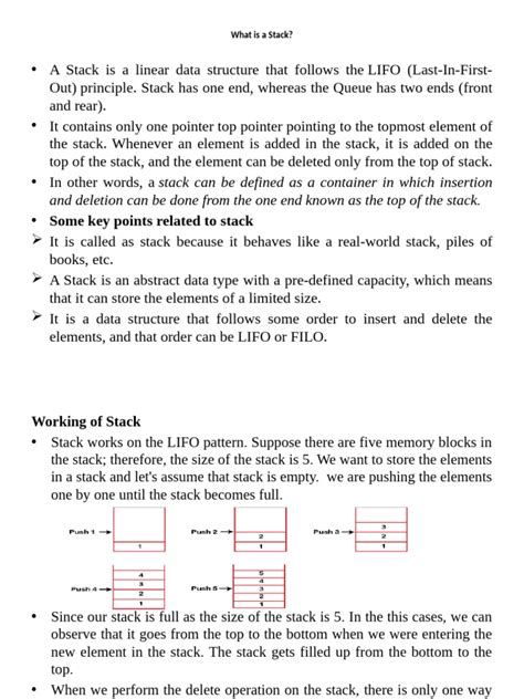 Unit I Stack And Queue Data Sructure Pdf Queue Abstract Data Type