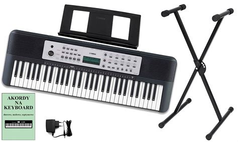 YAMAHA YPT-270 Keyboard + Statyw + Akordy 13585590066 - Sklepy, Opinie ...