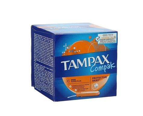 TAMPAX Compak Super Plus Гигиенические тампоны с аппликатором, 4 капли ...