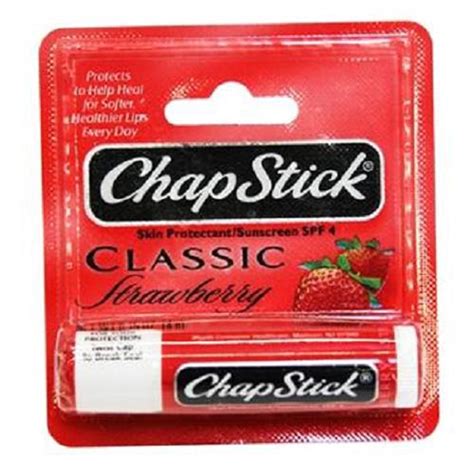 Chapstick Strawberry Lip Protectant Count 1 Lip Balm Grab