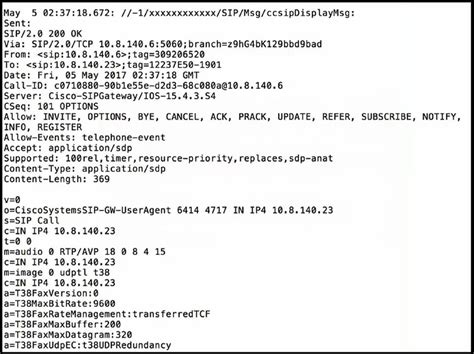 What Should The Audio Payload Show In The Sip Traces Exam4training