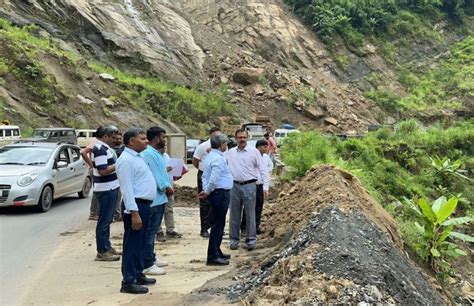 Mr Atul Kumar Director Technical At Nhidcl Along With Mr Rp Singh Executive Director