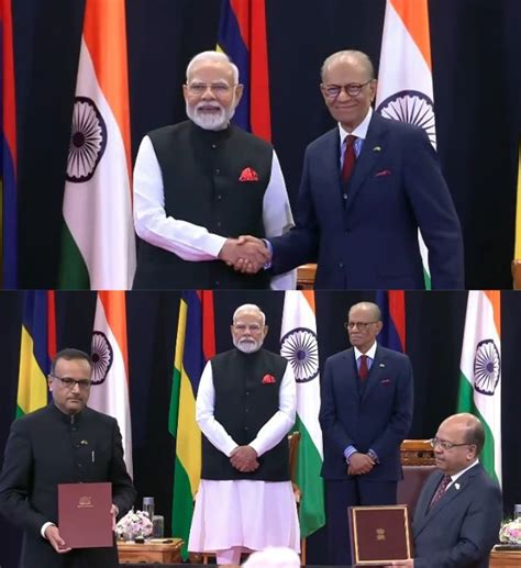 India Mauritius Ink 8 Mous To Bolster Strategic Economic Relations