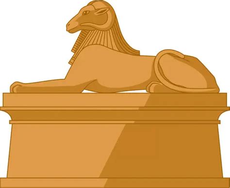 Sphinx Graphics Royalty Free Stock Svg Vector