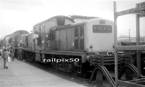Original Railway Negative Clayton Class 17 Locos Derby Works 1974 £4