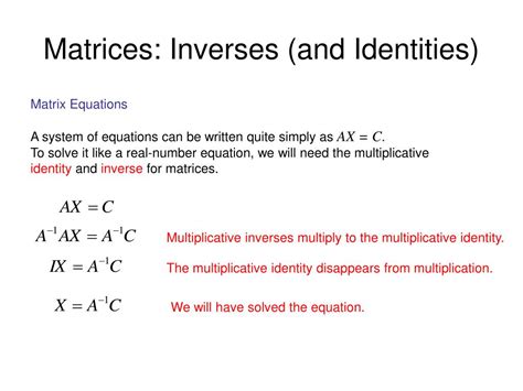 PPT Matrix Matrix Multiplication PowerPoint Presentation Free Download ID