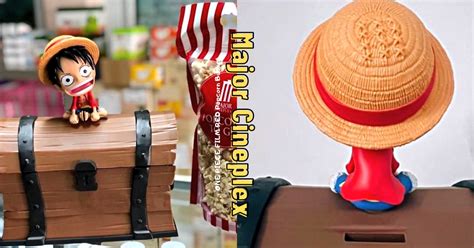 【海外】可愛到極點！ 影城最萌款「航海王」爆米花桶 「魯夫坐在寶箱上」q萌造型必收 Foody 吃貨