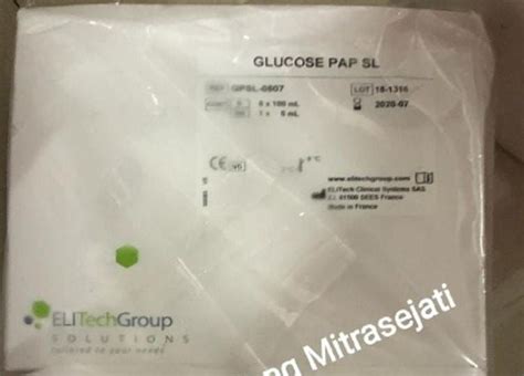 Reagen Gula Ellitech 6x100ml