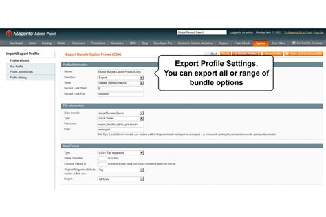 Bulk Configurable Price Update Import Export