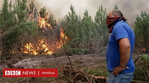 Кількість жертв лісових пожеж в Португалії та Іспанії зростає Bbc News Україна