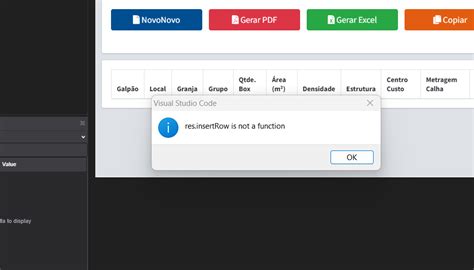 DBGRID GRID TABLE ERROR TMS Web Core VSC TMS Support Center