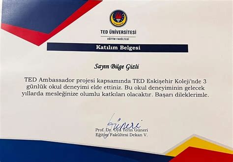 Im Happy To Share With My New Certificate About Attending Ted