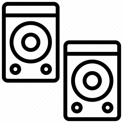Amplify Electronic Sound Speaker Technology Icon