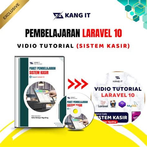 Jual Paket Belajar Source Code Sistem Informasi Kasir Dan Vidio Tutorial Lengkap Laravel 10