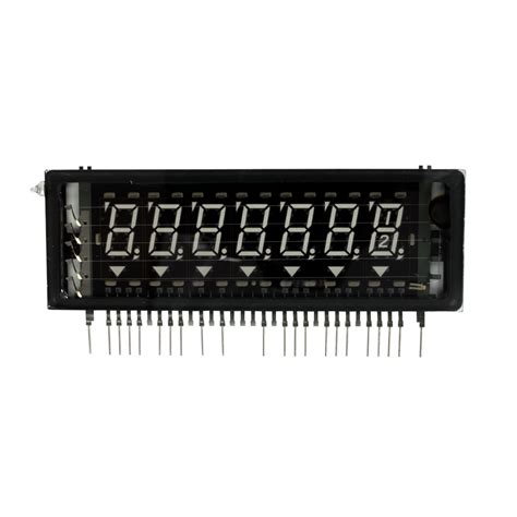 1x7 Character Vf Glass Display 7 Segment Display