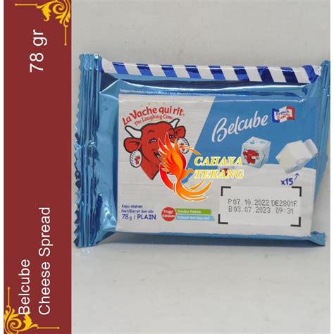 Jual Keju Belcube Cheese Spread 78 Gr Belcube Keju Bayi MPASI Plain 78g Shopee Indonesia