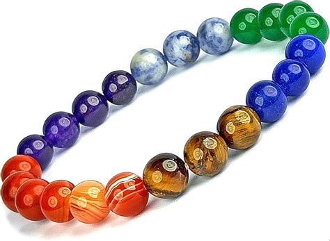 Multicolor Seven Chakra Bracelet At ₹ 85piece In Jaipur Id 24189412555