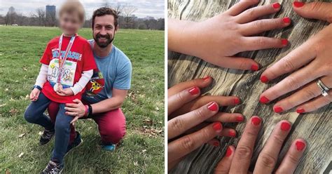 Le Hicieron Bullying Por Ir Al Colegio Con Las Uñas Pintadas Y Su Padre Lo Defendió En Las Redes