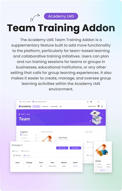 Team Group Training Addon For Academy Lms Code Market