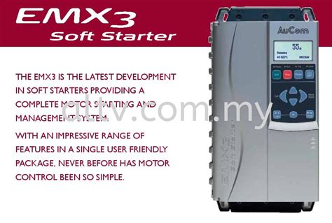Aucom Soft Starter Emx3 Aucom Softstarter Emx3 Malaysia Selangor Kuala Lumpur Kl Subang