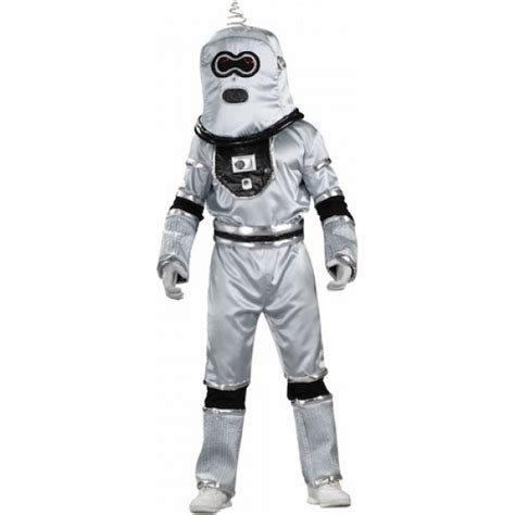 Silver Robot Costume A Mighty Girl