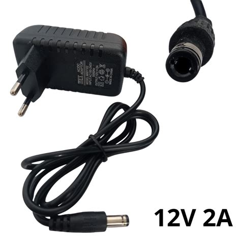 Fonte De Alimentação 12v 2a Bivolt Acdc Power Adapter Lbl