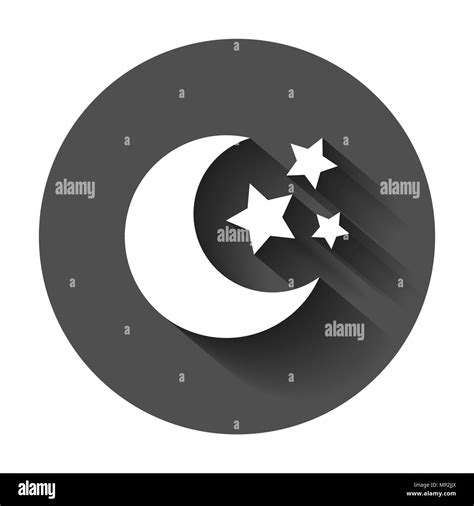 Luna Creciente Y Vector De Icono De Estrella Vectores Fotografías E