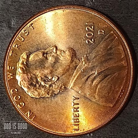 2021 D Penny R Coinsnapai