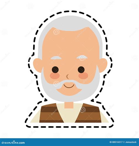 Imagen Linda Del Icono De La Historieta Del Hombre Stock de ilustración Ilustración de lindo
