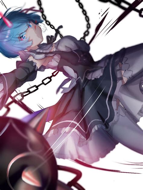 Rem And Her Horn [re Zero] Scrolller