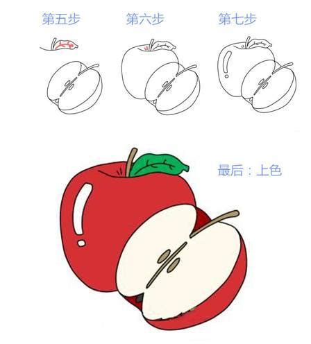 水果简笔画教程太棒了一看就会