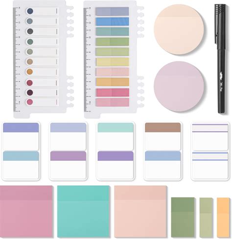 Amazon Mr Pen Transparent Sticky Note Set 1000 Sheets