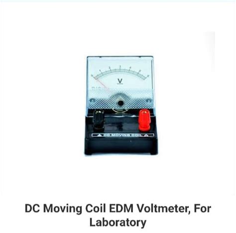 Dc Moving Coil Edm Voltmeter Dimension 96hx96wx140mmd Display Type Analog At Rs 130