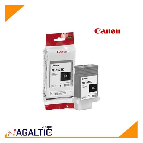 TINTA CANON PFI 107BK NEGRO