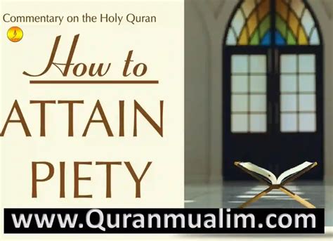 What Does Pious Mean Learn Islam Quran Mualim 2025
