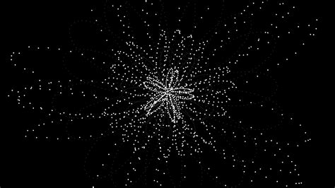 Animated Background Of Particles Loop Stock Motion Graphics Sbv