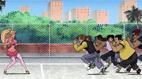 Stripperella Ballbusting Gang Anime 2 Kicks In The Nuts Pamela Anderson