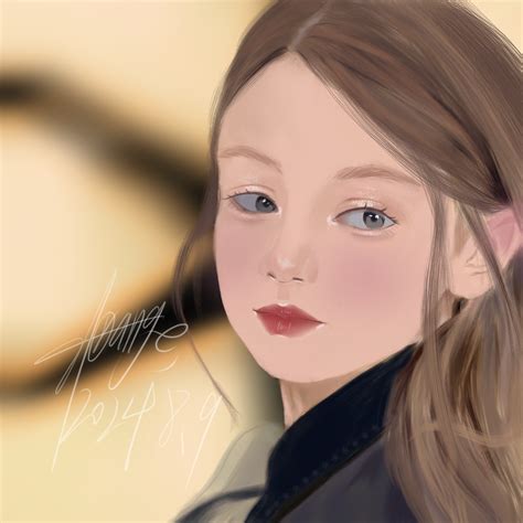 化妆的女孩沈川橘 站酷zcool