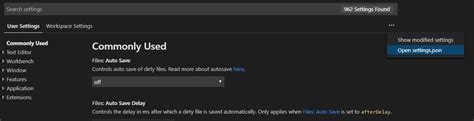 Make Settings Json More Accessible Issue Microsoft Vscode GitHub