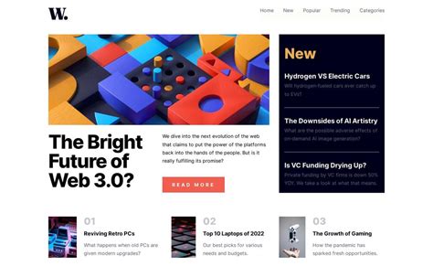 Frontend Mentor News Homepage Solution Using Css Grid And Flexbox