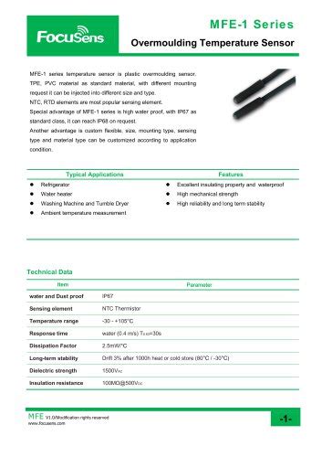 All Focus Sensing And Control Technology Co LTD Catalogs And Technical