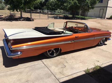 Fifty Nine Convertible Chevrolet Impala 1959 Chevy Chevrolet