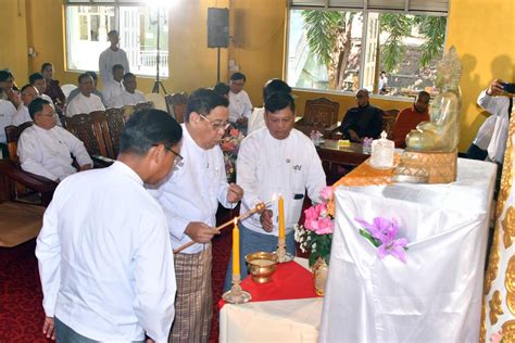 တနင်္သာရီတိုင်းဒေသကြီးဝန်ကြီးချုပ် ဦးမြတ်ကို ထားဝယ်ဗုဒ္ဓတက္ကသိုလ်၏ သတ္တမအကြိမ်မြောက် ဘွဲ့နှင