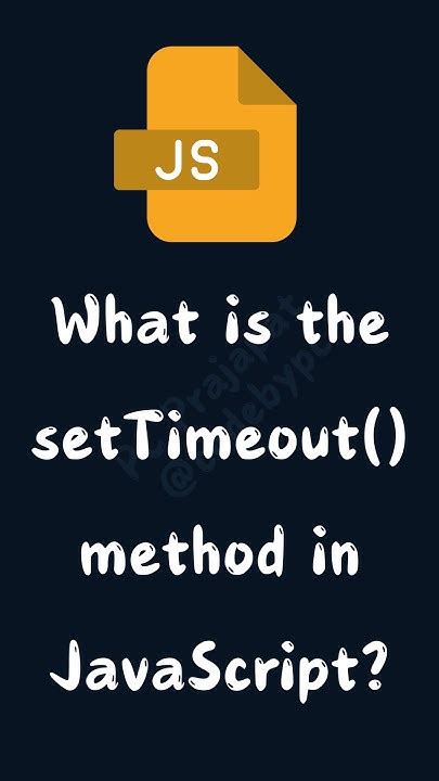 Settimeout In Javascript Javascript Interview Questions Js Javascript Youtube