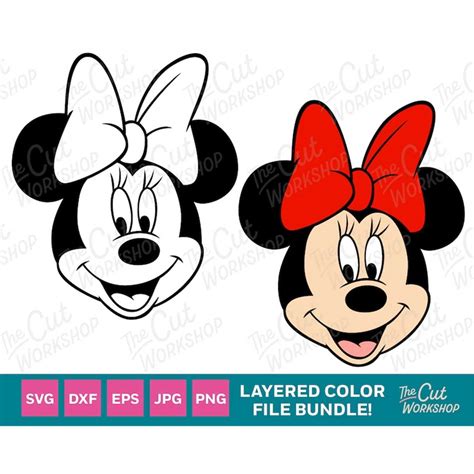 Minnie Mouse Head Drawing Americanlycetuffschool Edu Pk