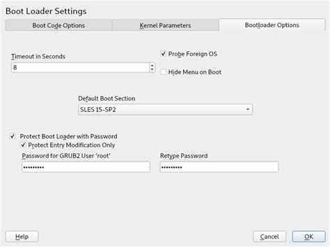 Sles 15 Sp3 Administration Guide The Boot Loader Grub 2