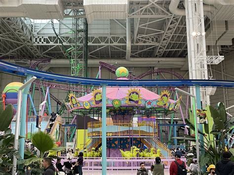 Nickelodeon Universe At The American Dreams Mall In East Rutherford