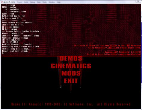Quake Style Console On Windows Tassos Natsakispersonal Website
