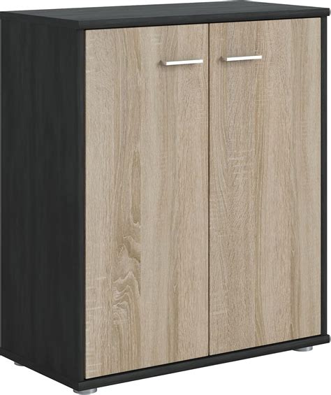 Caro Möbel Kommode Sideboard Schrank Tommy Esche Grausonoma Eiche